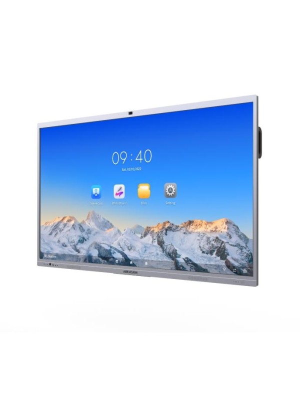 Hikvision DS-D5C86RB/B 86-inch 4K Interactive Display, 45 Point Multi-Touch with Camera | DS ...